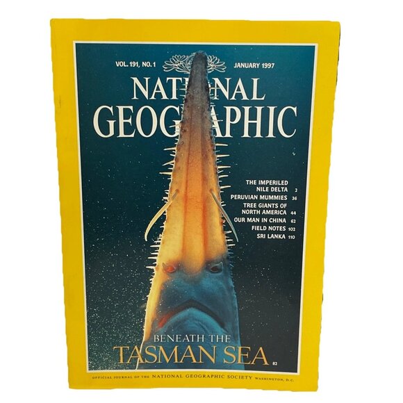 National Geographic | Office | National Geographic January 997 Nile ...